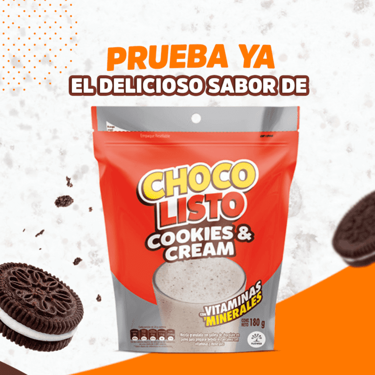 Nuevo Cookies and Cream - Chocolisto Ecuador